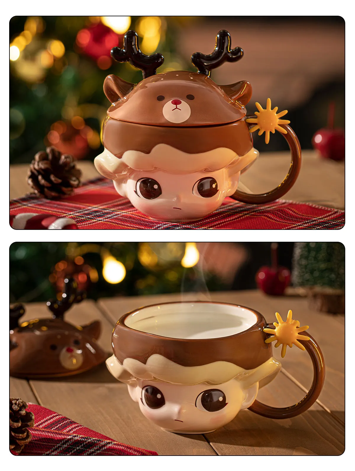 DIMOO Letters from Snowman Series-Mug - POP MART (United Kingdom)