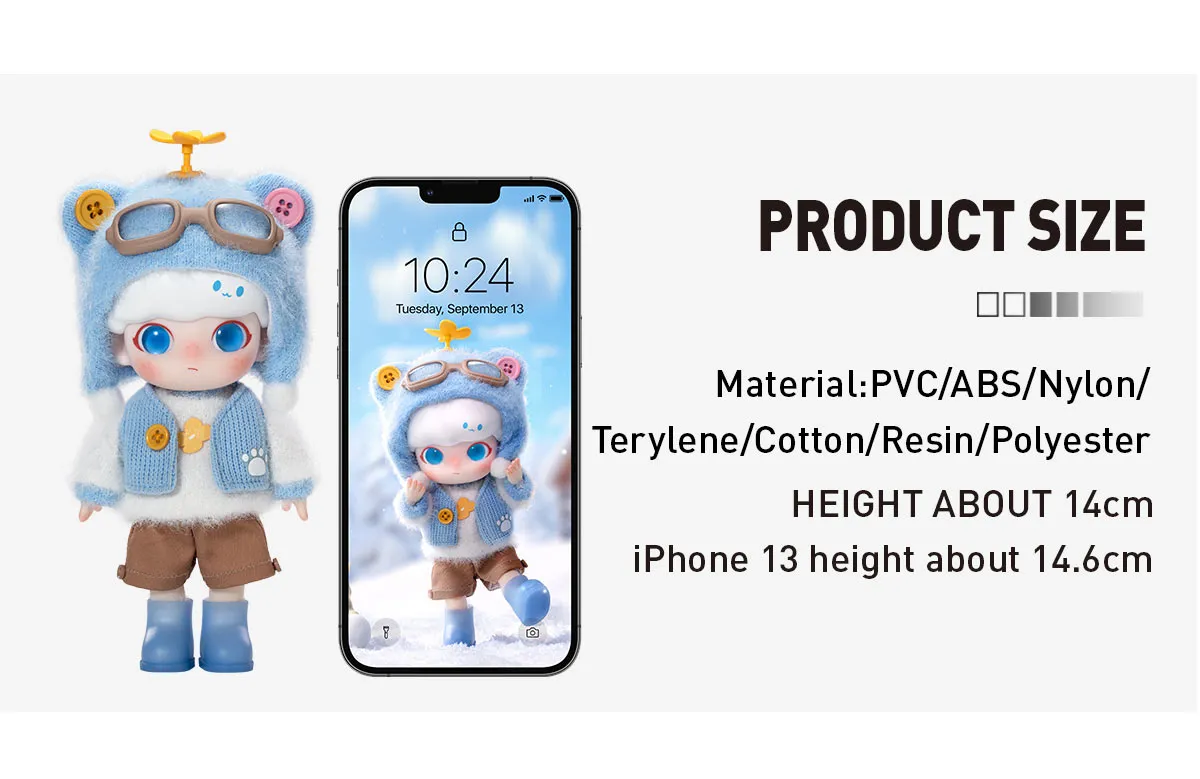 DIMOO Pilot Bear Action Figure - POP MART (United Kingdom)