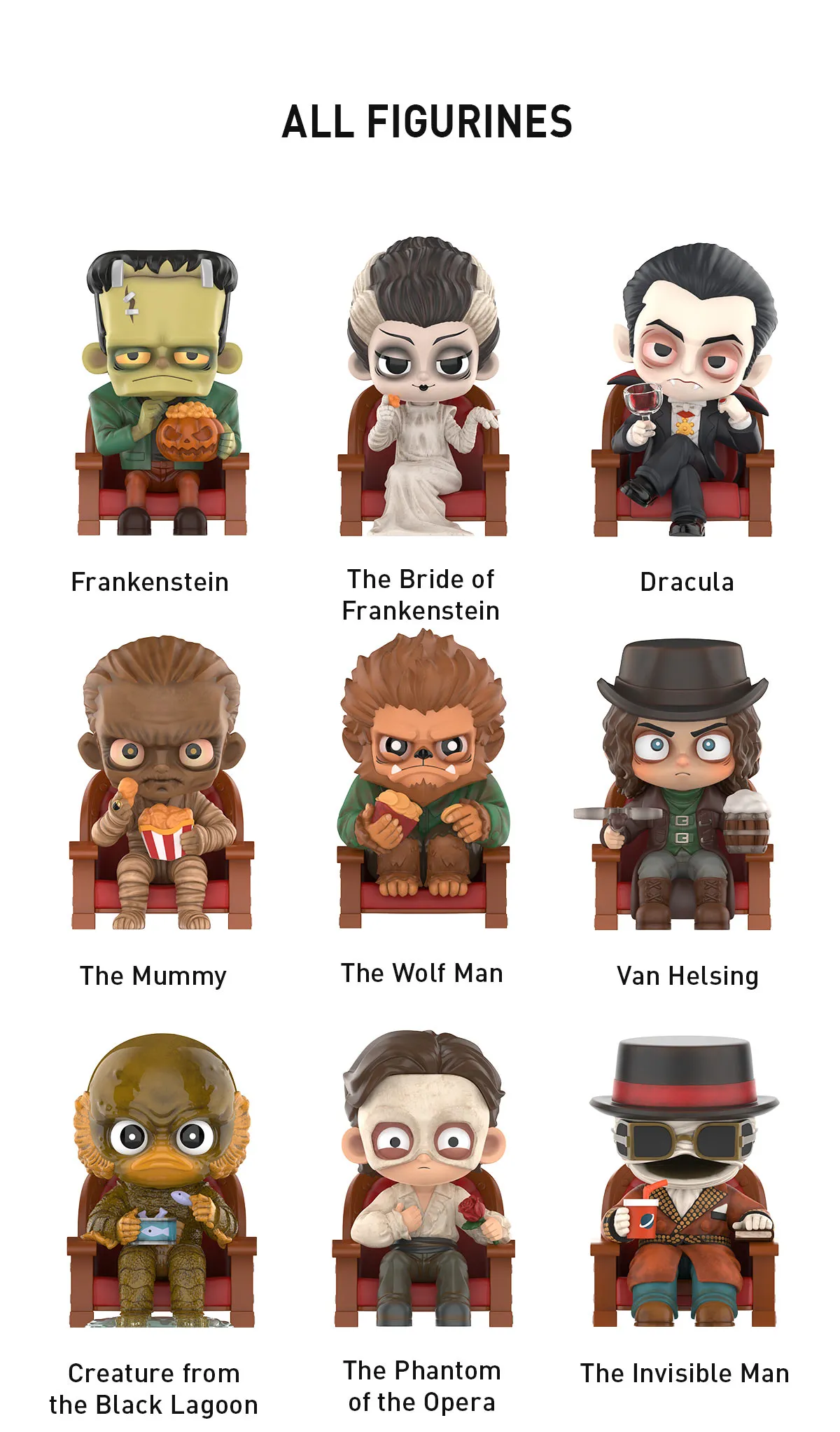 Universal Monsters Alliance Series Figures - POP MART (United Kingdom)