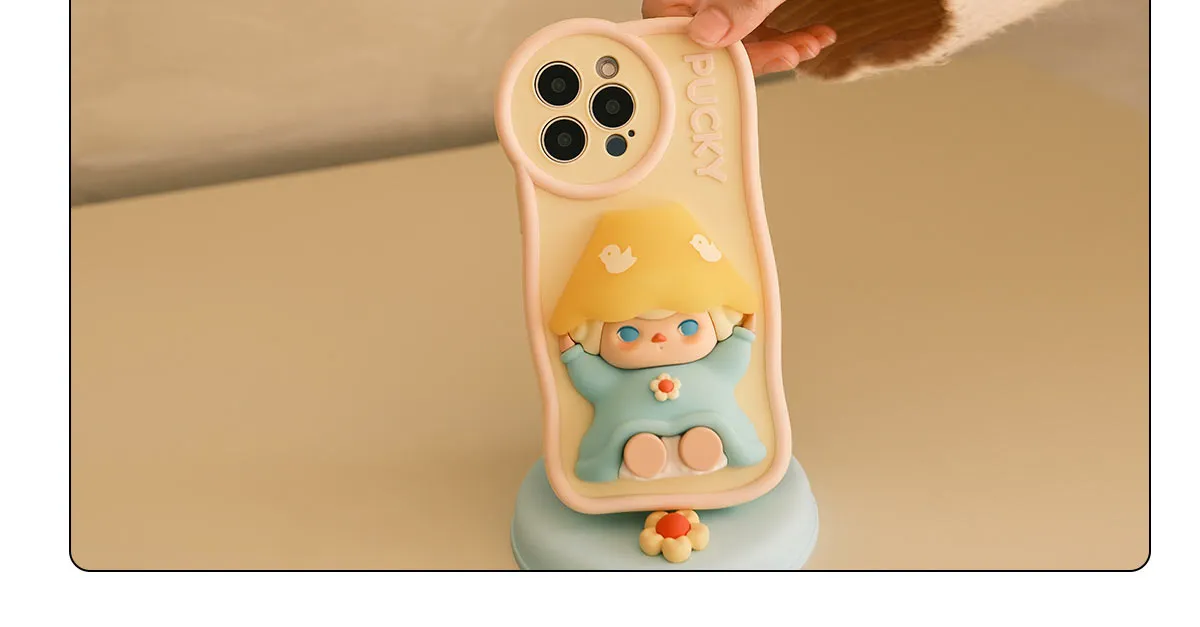 PUCKY Home Time Series-Phone Case - POP MART (United Kingdom)