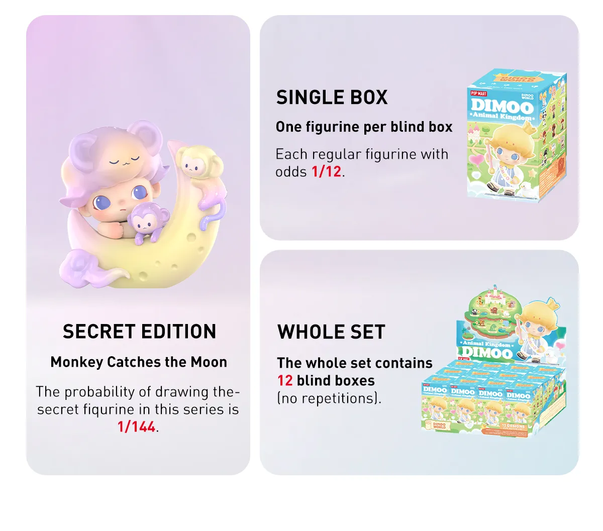 DIMOO Animal Kingdom Series Figures - POP MART (United Kingdom)