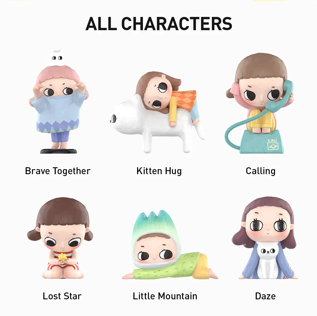 Nyota's Fluffy Life Series Figures - POP MART (United Kingdom)