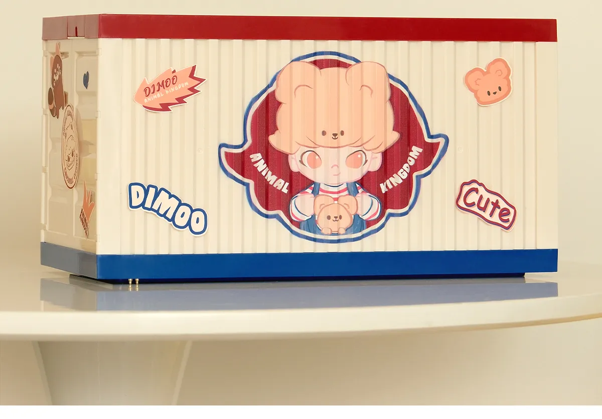 DIMOO Animal Kingdom Series-Luminous Display Container - POP MART ...