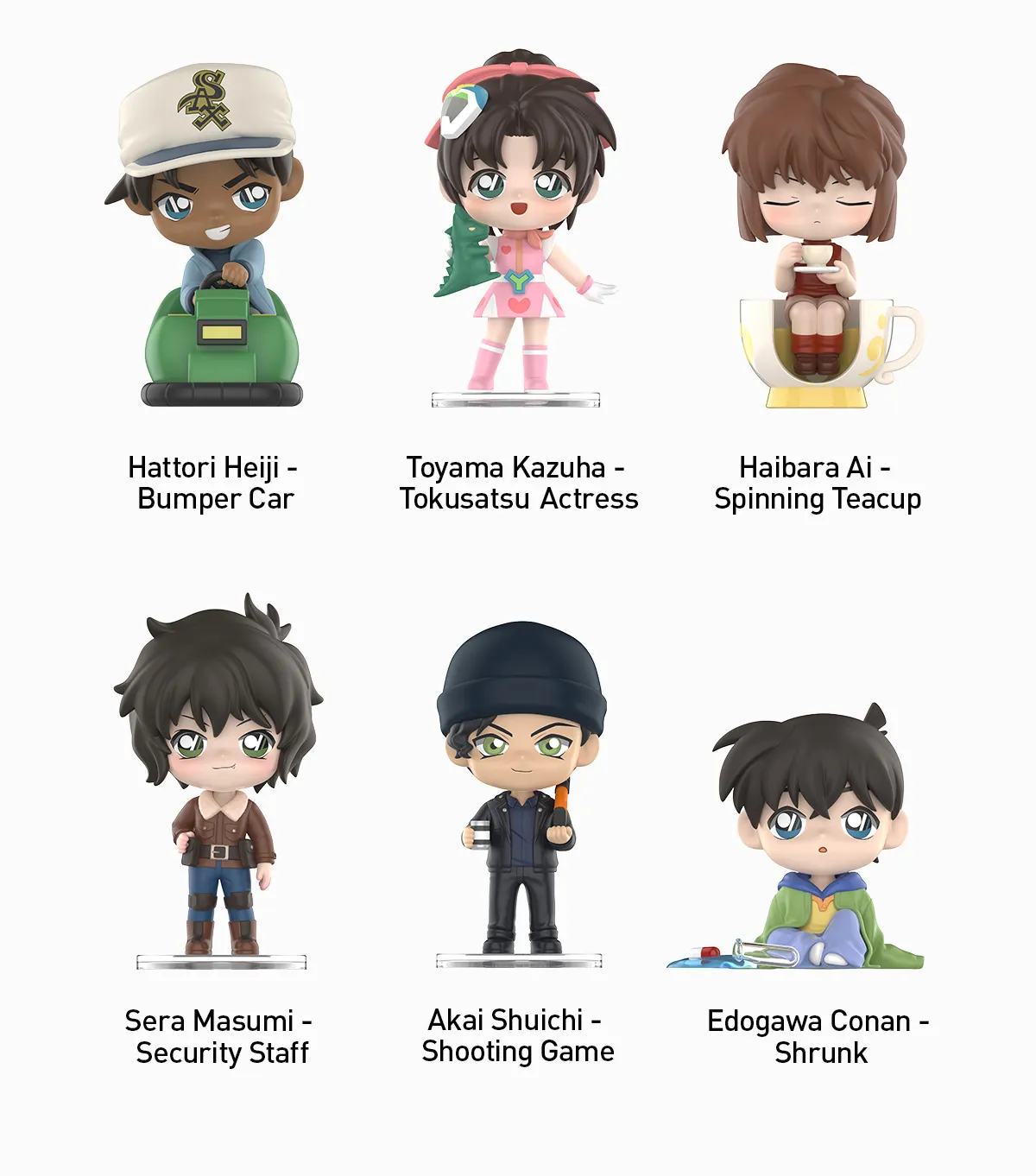 Detective Conan Carnival Series Figures - POP MART (United Kingdom)