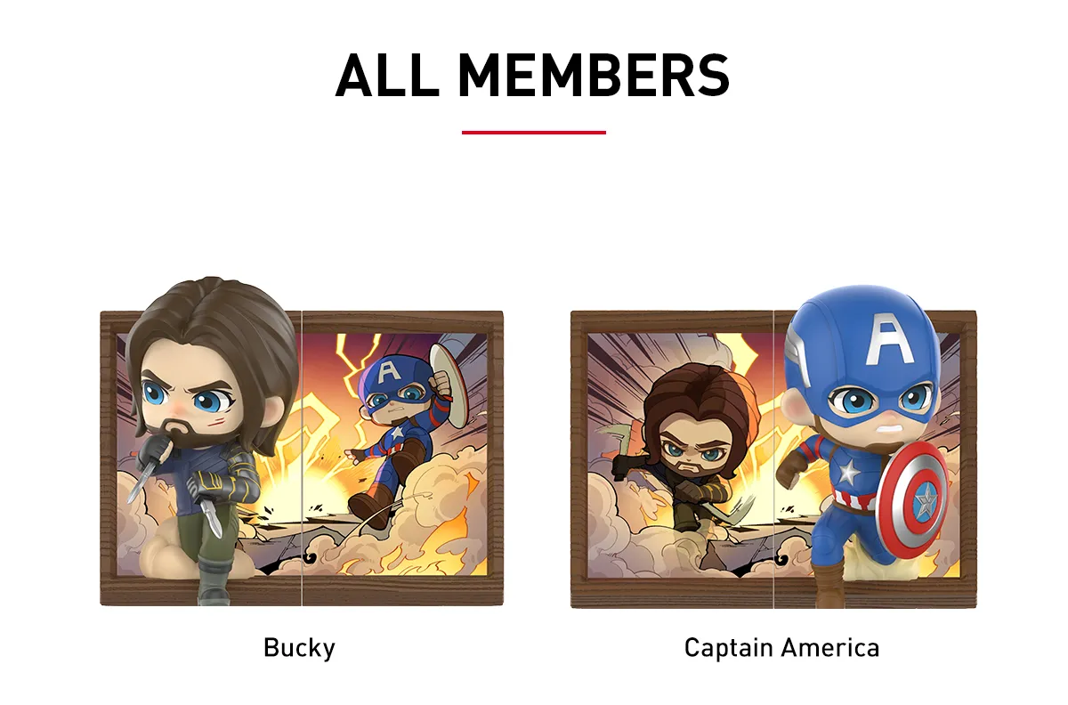 Marvel Photo Frame Series Figures - POP MART (United Kingdom)