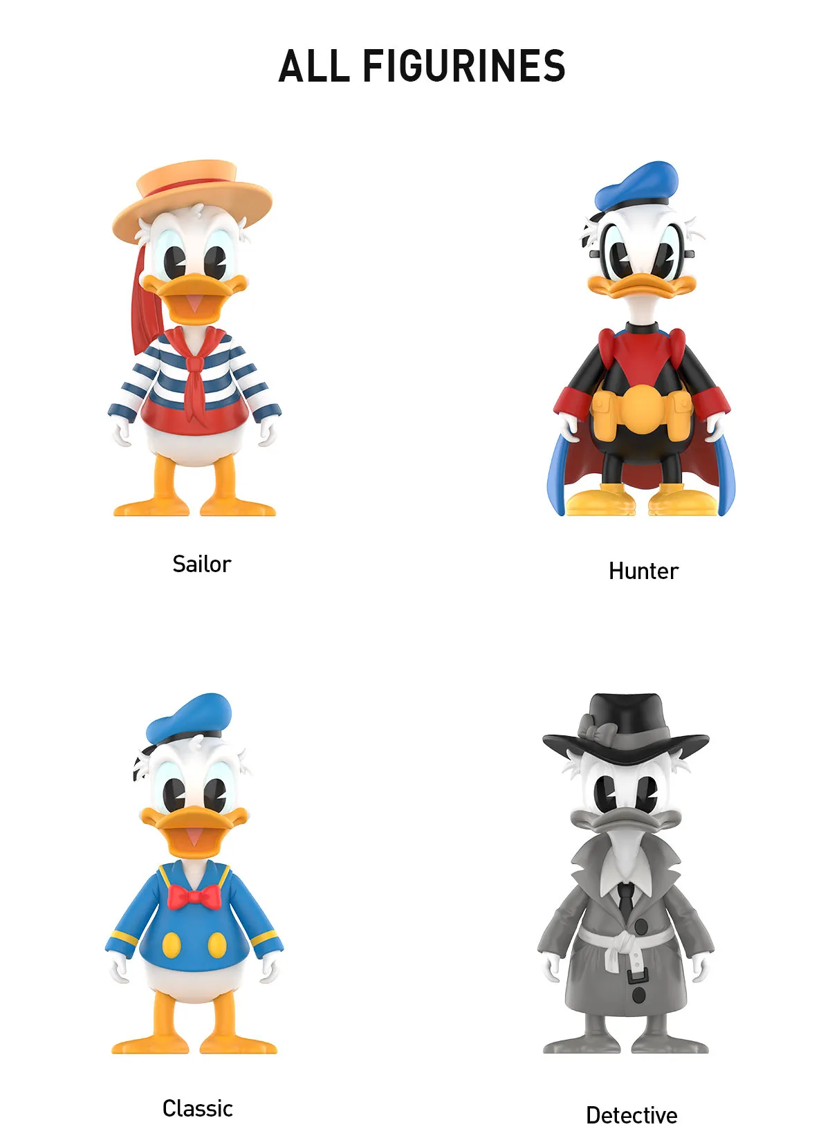 Disney Donald Duck-Detective Trendy Figure - POP MART (United Kingdom)