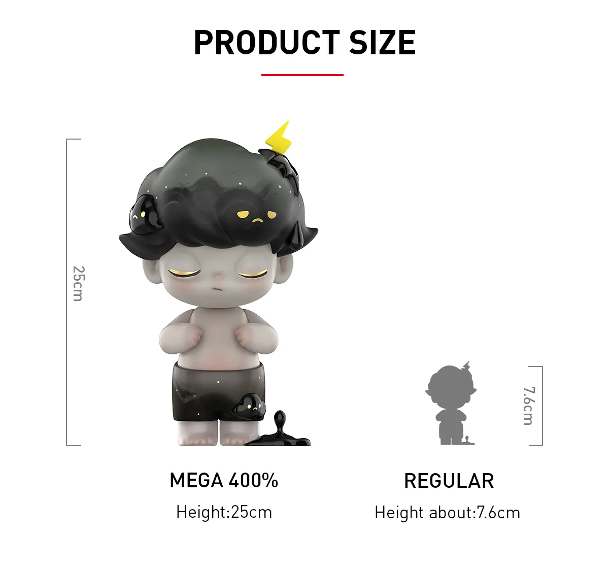 MEGA JUST DIMOO 400% A Thunder Shower - POP MART (United Kingdom)