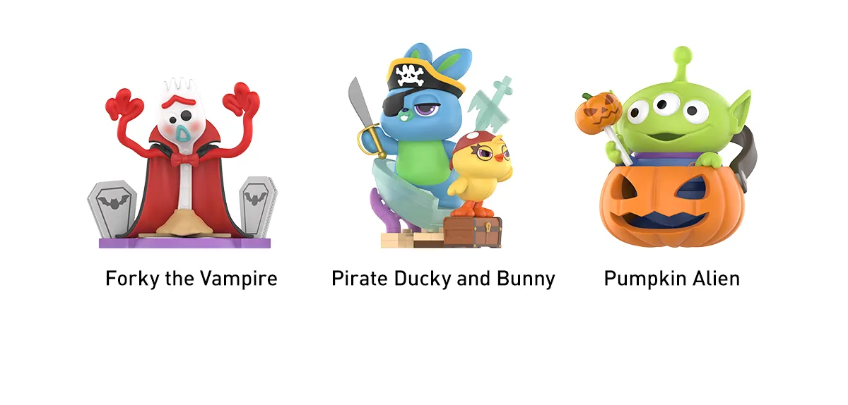 Disney/Pixar Spooky Night Series Figures - POP MART (United Kingdom)