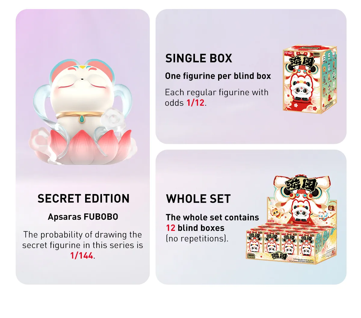 FUBOBO Garden Party Series Figures - POP MART (United Kingdom)