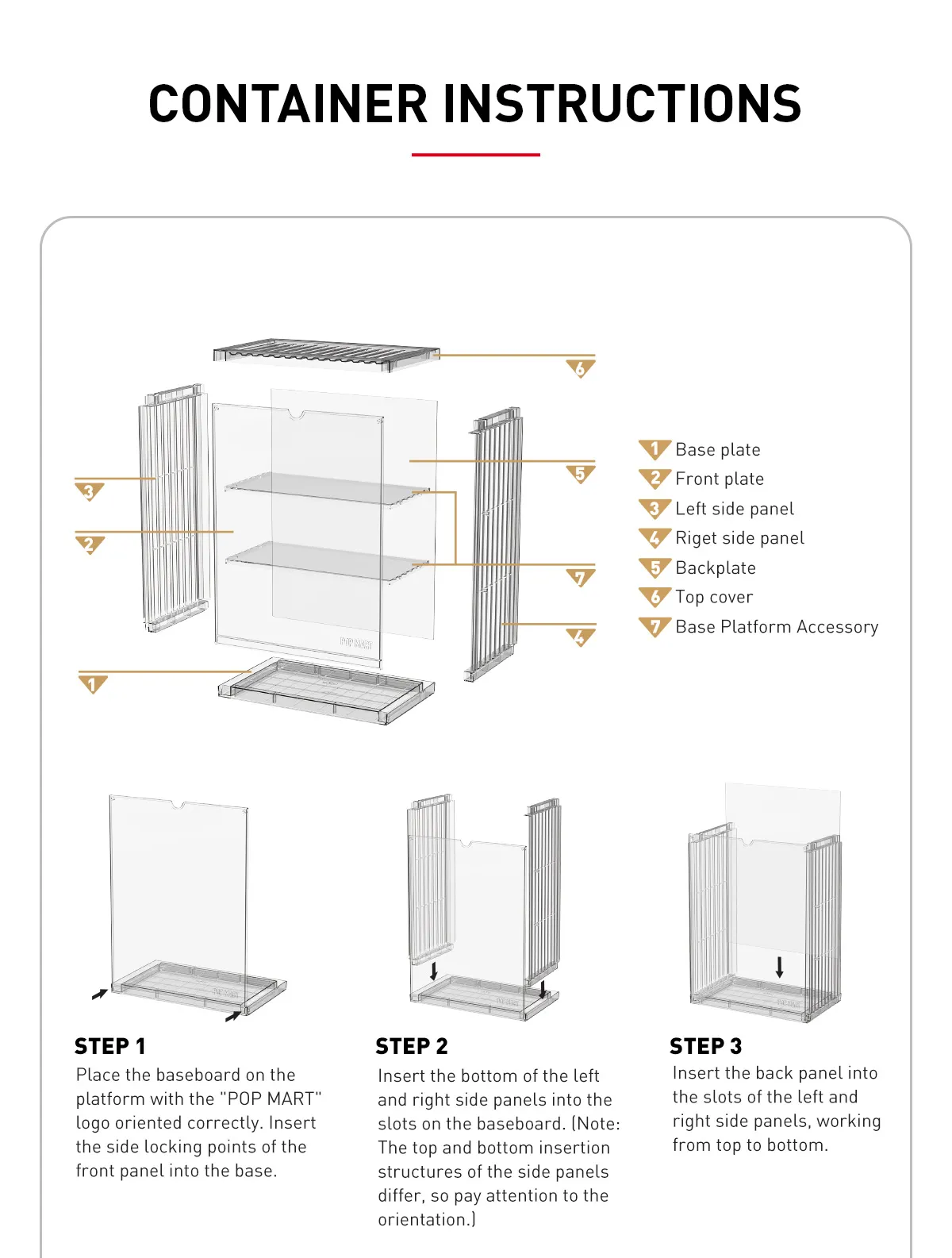 POP MART 400% Assemblable Lighted Display Container - POP MART (United ...